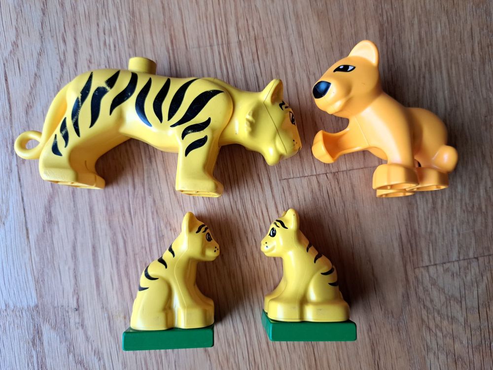 Lego Duplo Tiger Löwe Zoo Safari (Gebraucht) in Gysenstein für CHF 4.9 ...