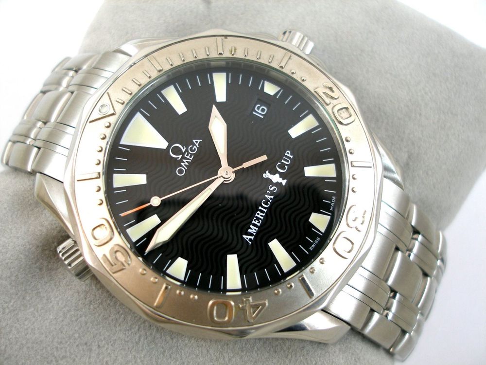 OMEGA AMERICA`S CUP 18K/SS SEAMASTER HAU | Kaufen auf Ricardo