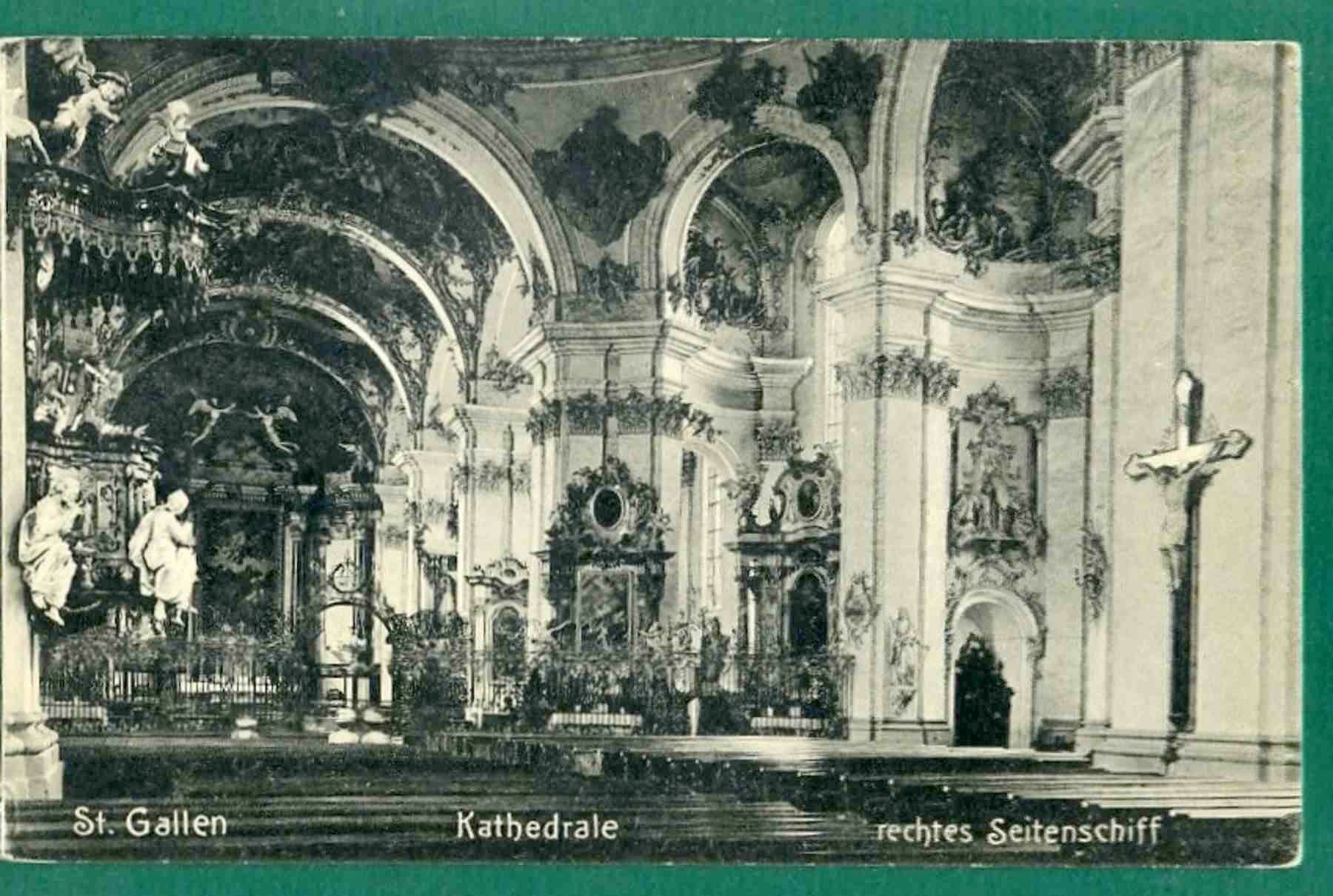 St. Gallen, Kathedrale, rechtes Seitenschiff (Gebraucht) in Sargans für ...