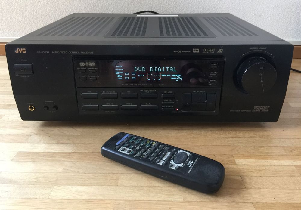 JVC RX-6000 DSP 5.1 Surround Receiver | Kaufen auf Ricardo