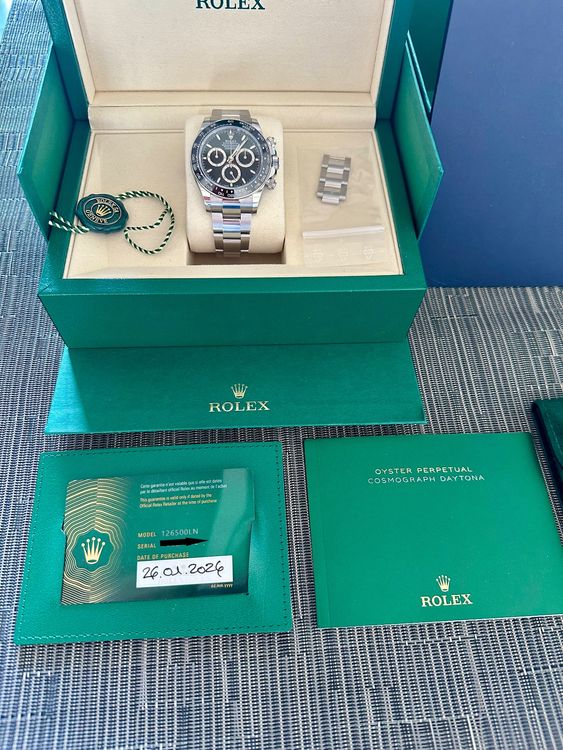 Rolex Daytona126500LN JG 2026 (Neu (gemäss Beschreibung)) in Watt für ...