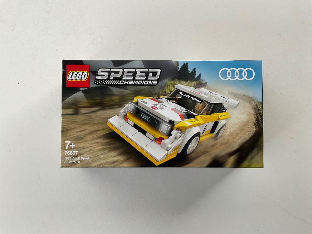 Lego 76897 Speed Champions 1985 Audi Sport Quattro S1 NEU/OV | Kaufen ...