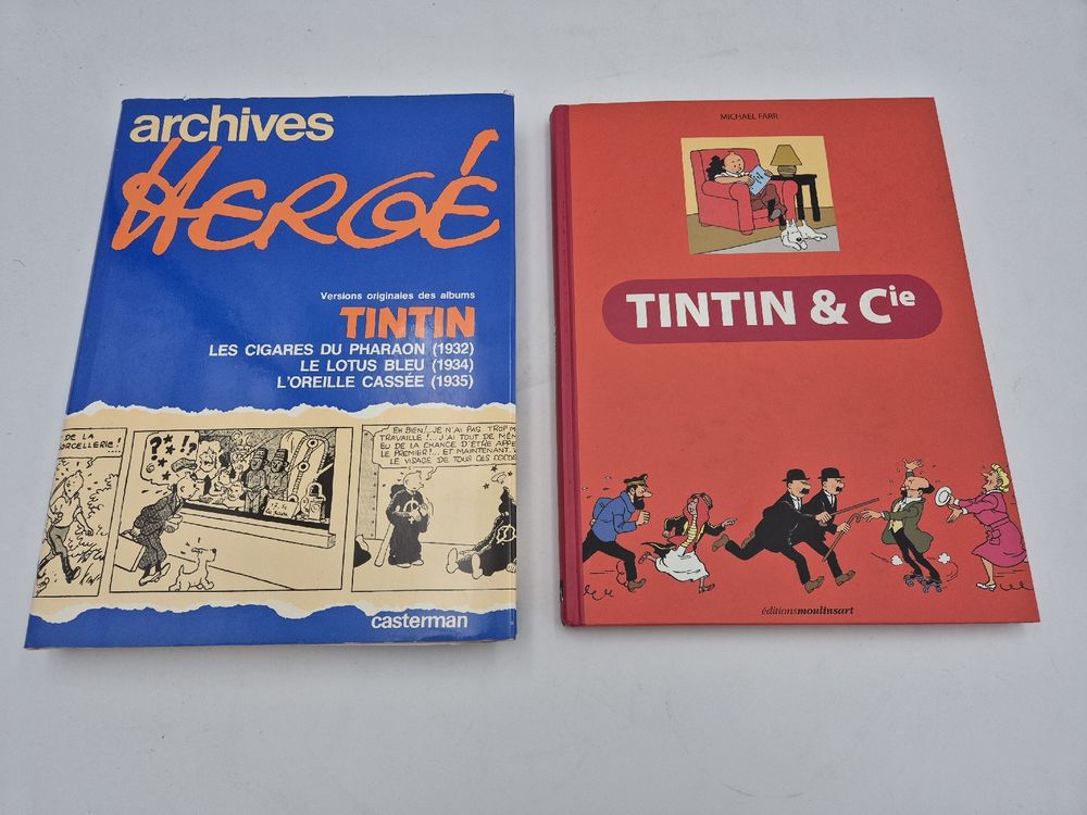 Tintin &Cie, Archives de Tintin livres (Gebraucht) in Chambrelien für ...