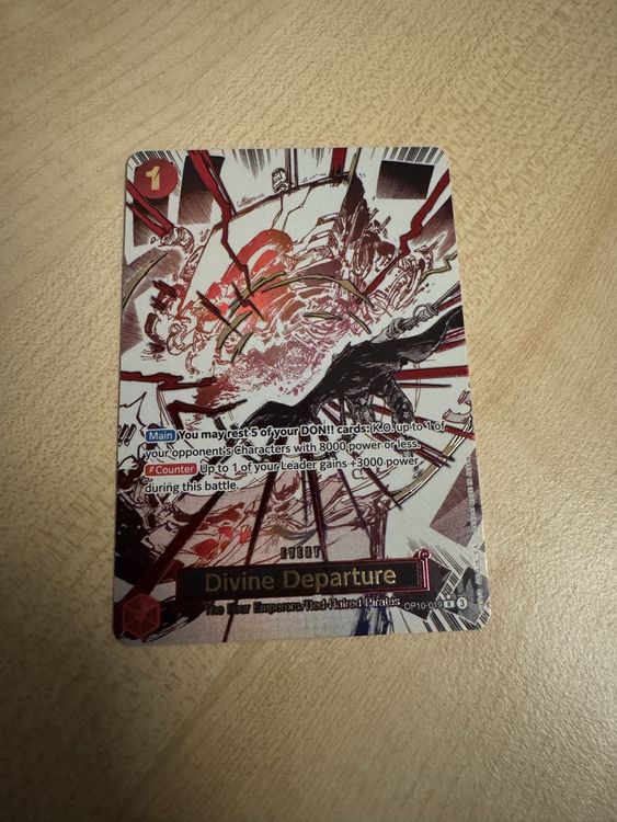 Verkaufe OP TCG Divine Departure OP10-019 V.2 (Neu (gemäss Beschreibung ...