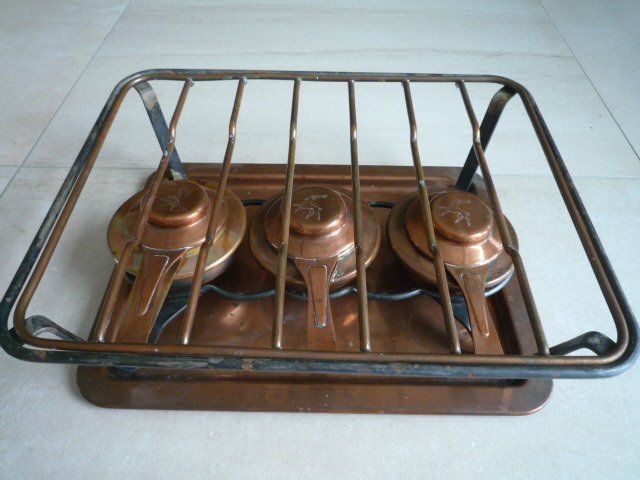 Réchaud SPRING 3 brûleurs à alcool / Alkoholbrenner (Gebraucht) in ...