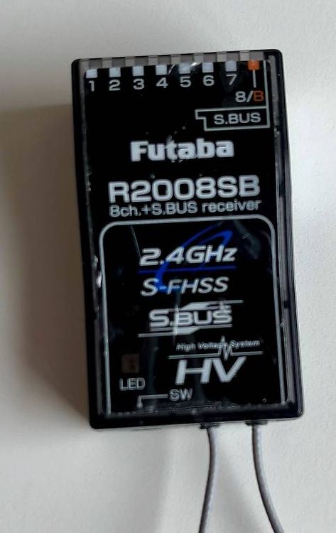 Empfänger Futaba R2008SB 2.4 GHz (Neu (gemäss Beschreibung)) in Pfäffikon ZH für CHF 55 – mit ...