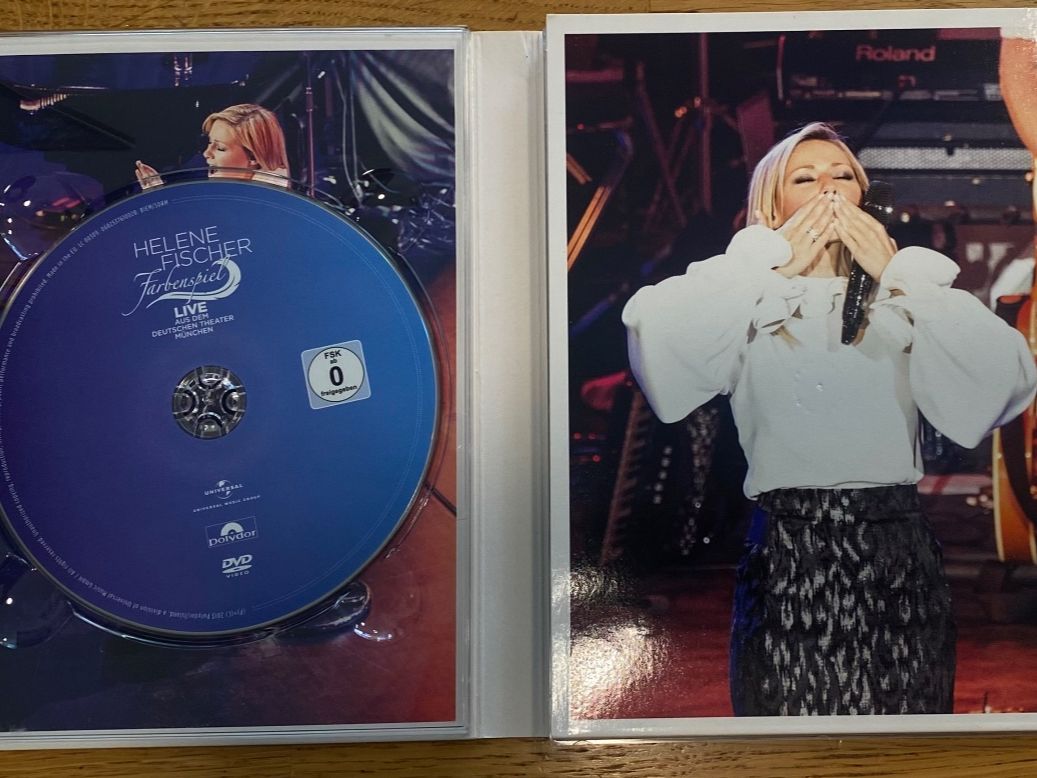 Helene Fischer - Farbenspiel Live - 2 CD DVD Fan Box - Top (Neu (gemäss ...