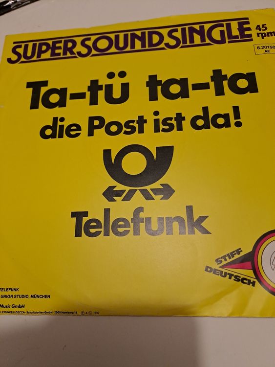 Ta-tü ta-ta die Post ist da, 45 rpm, Maxi-Single | Kaufen auf Ricardo