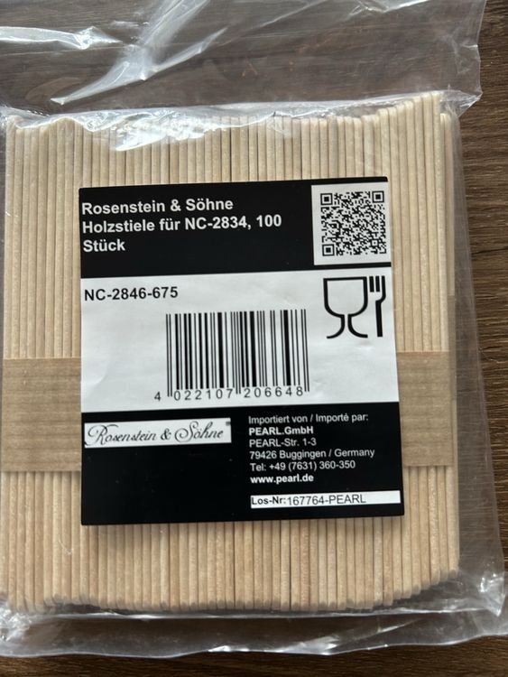 100 Holzstiele zum Basteln, NEU (Neu (gemäss Beschreibung)) in Sursee für CHF 3 – mit Lieferung ...