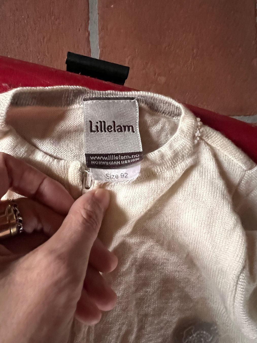 Lillelam Merinowolle Sparkedress / Overall, Gr. 92 – Weiß (Gebraucht ...