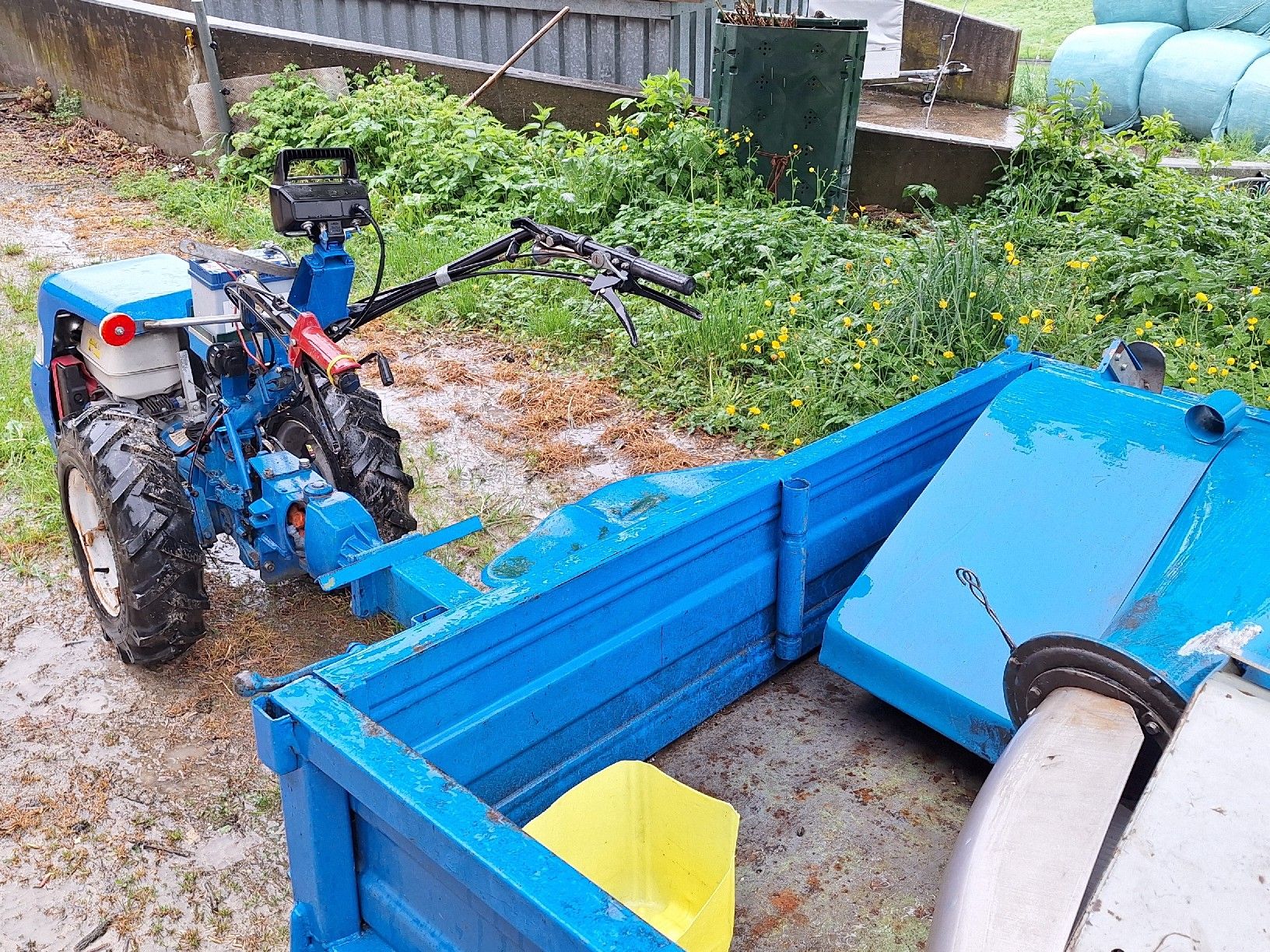 BCS Einachser mit Kippbrücke und Zubehör, Bodenfräse, pflug (Gebraucht) in Eptingen für CHF 3000 ...