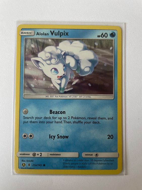 Pokémon Guardians Rising Alolan Vulpix | Kaufen auf Ricardo