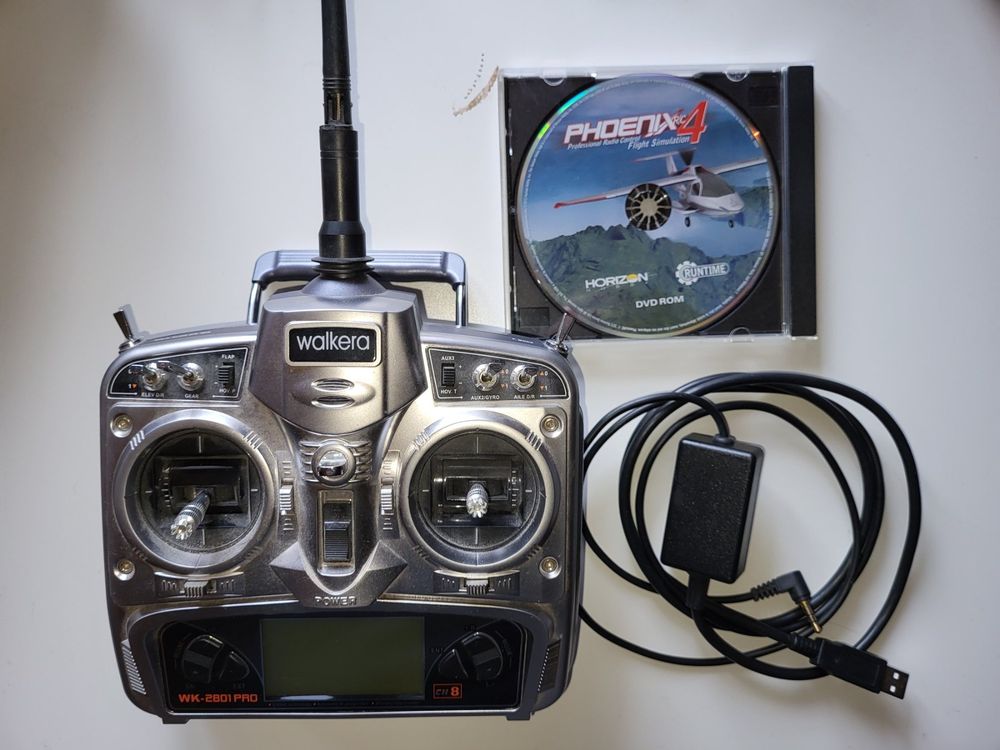 Phoenix RC 4 Modellflug Simulator + Fernbedienung | Kaufen auf Ricardo