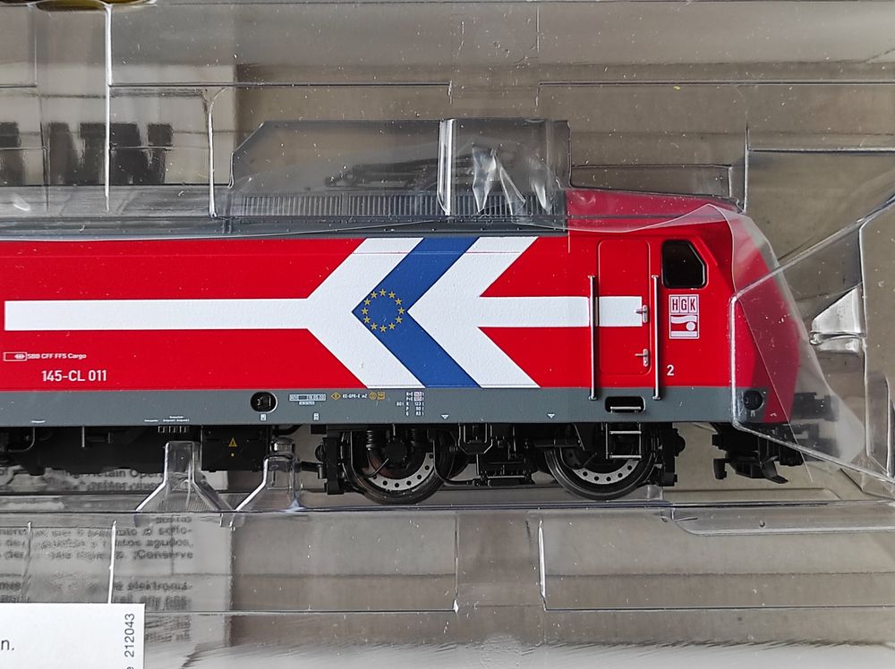 E-Lok BR 145 "HGK 2001" der SBB Cargo von Fleischmann H0 | Kaufen auf ...