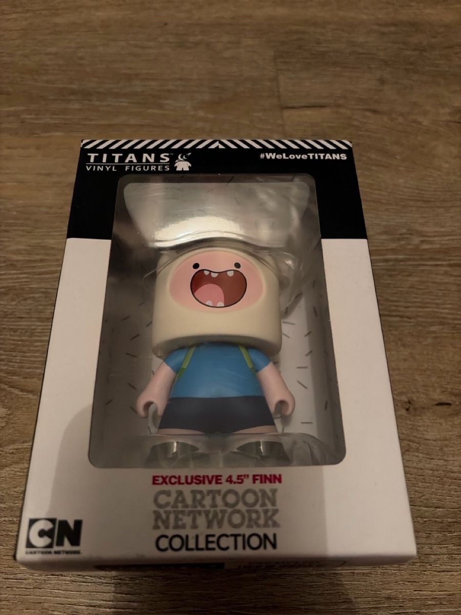Cartoon Network TITANS Vinyl Figur Finn Adventure Time (Neu und ...