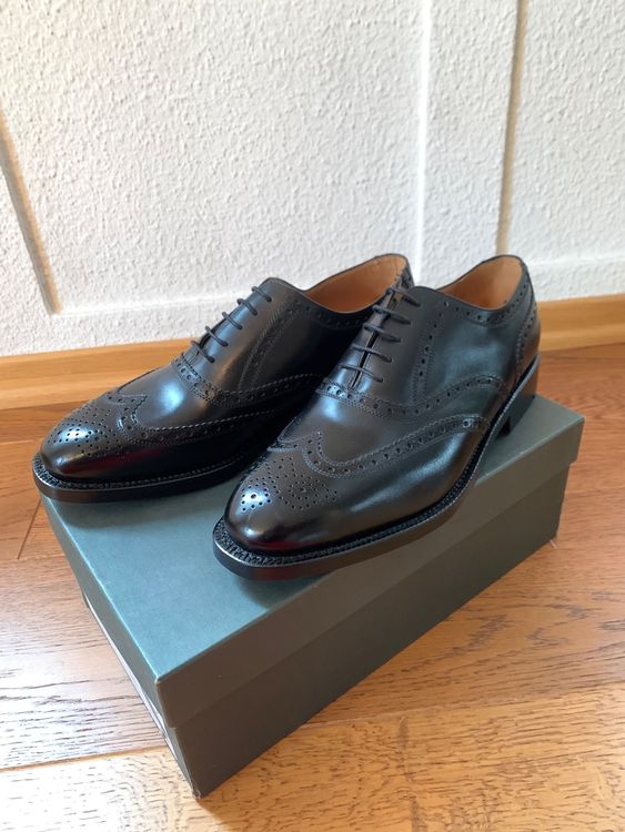 Sancho Classic Budapester negro Size 10 / Gr.44 (Neu und ...