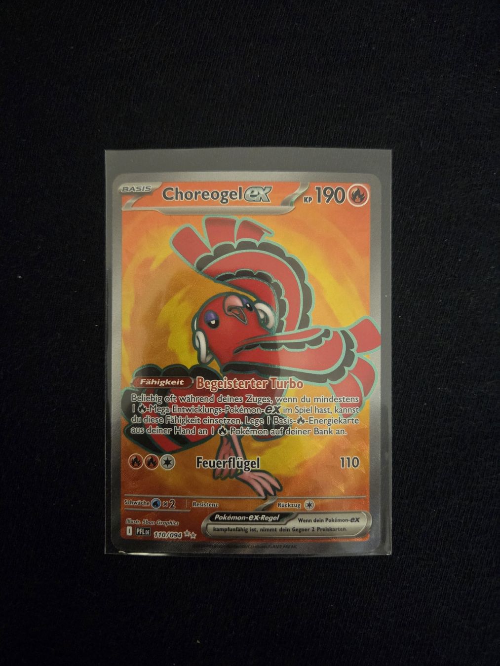 Pokemon Karte Choreogel EX 110/094 - Top Zustand!🔥 (Neu (gemäss ...