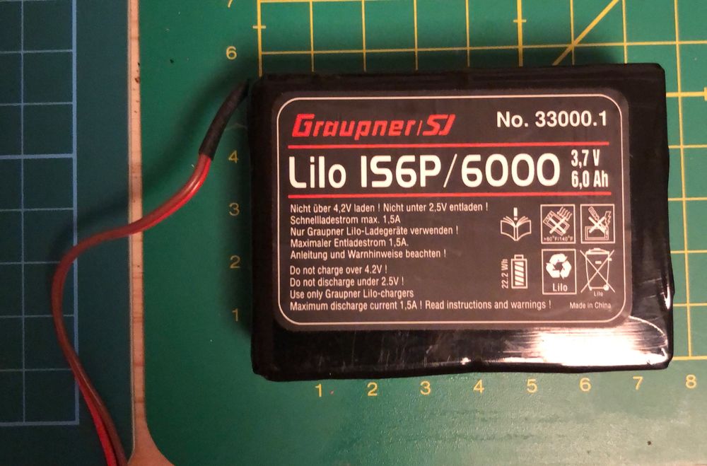 Graupner Lilo IS6P/6000mAh Akku (Neuf (Voir description)) à ...
