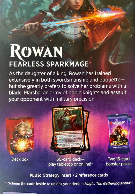 ROWAN Planeswalker Deck / Magic the Gathering/ NEU! | Kaufen auf Ricardo