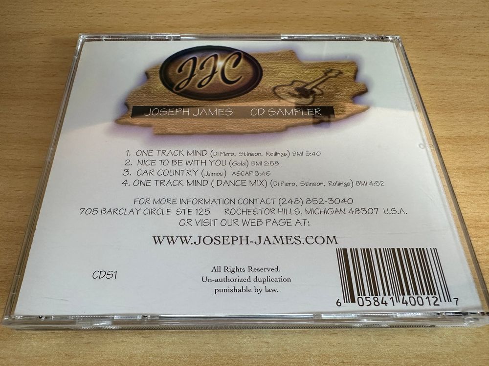 Joseph James – Joseph James CD Sampler | Kaufen auf Ricardo
