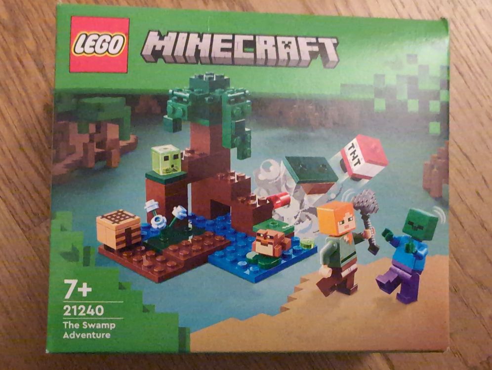 Lego Minecraft 21240 - Das Sumpf Abenteuer (Gebraucht) in Steinhausen für CHF 7 – mit Lieferung ...