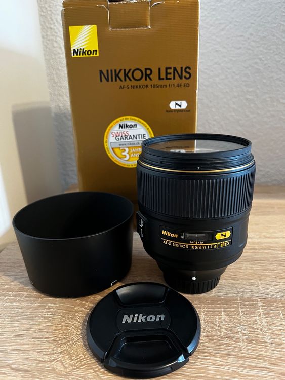Nikkor 105mm F1.4 E ED Bestes Nikon Objektiv Bokeh Master | Kaufen auf ...