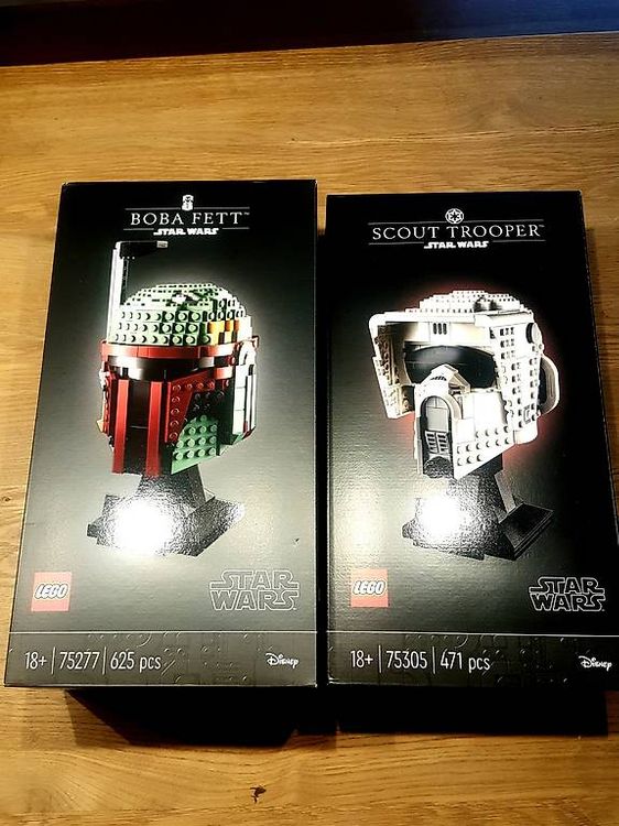 LEGO Boba Fett 75277/Scout Trooper 75305 Helm (Neu und originalverpackt ...