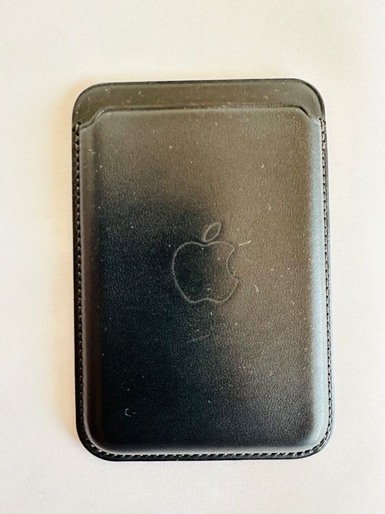 iPhone Feingewebe Wallet mit MagSafe – Schwarz (Gebraucht) in ...