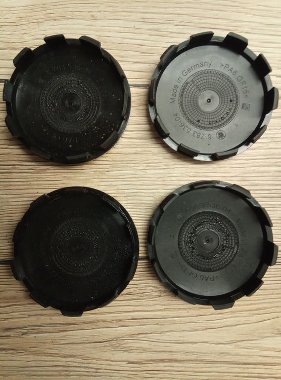 4 x Orginal BMW Felgendeckel Nabendeckel PA6 GF15 (Neu (gemäss Beschreibung)) in Toffen für CHF ...