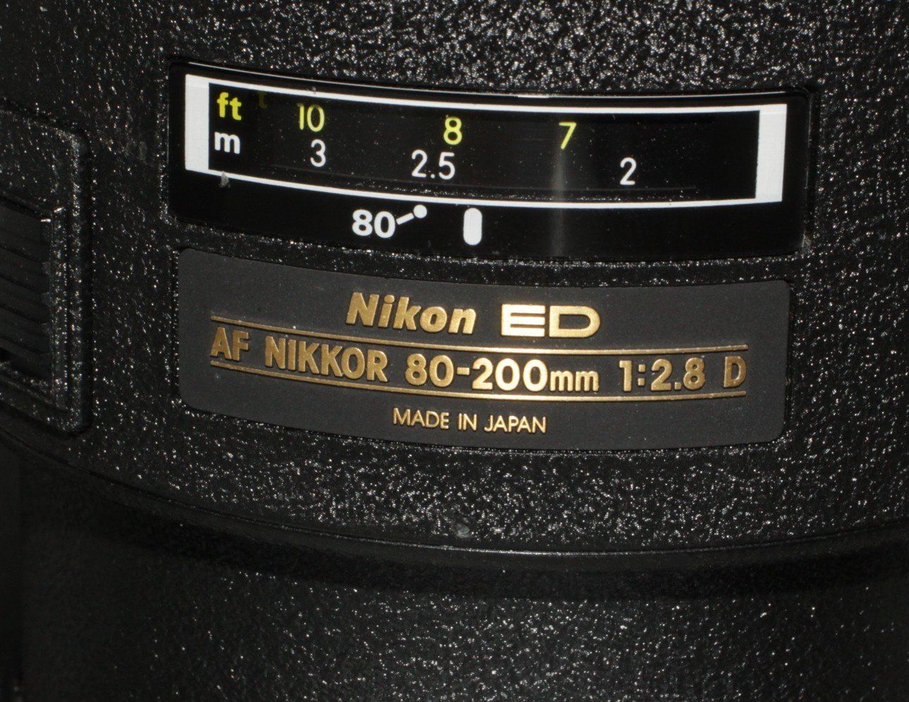 cc/ NIKON ED AF NIKKOR 2.8 D / 80-200 mm + 1 Filter + Köcher (Gebraucht ...