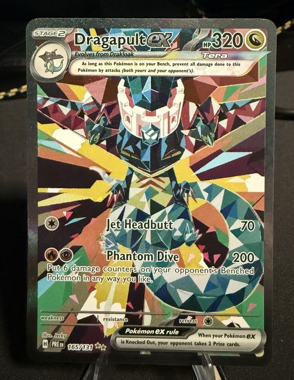 Pokemon TCG Prismatic Evolutions Dragapult ex 165/131 ab 1.- | Kaufen ...