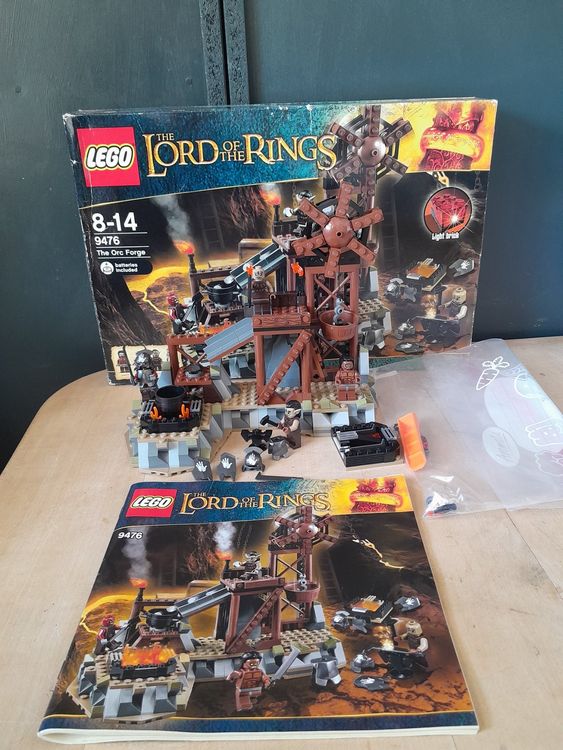 Lego 9476 Herr der Ringe Lord of Rings Hobbit The Orc Forge | Kaufen ...