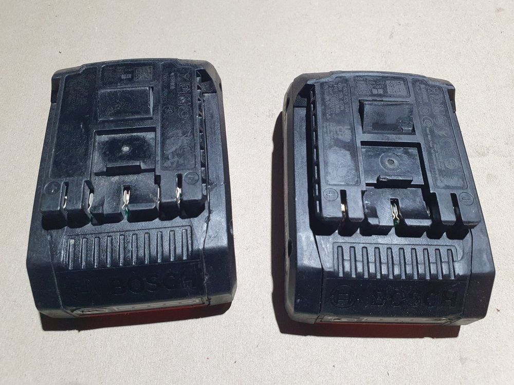 2 Bosch Akkus 18V 4Ah Procore gebraucht (Gebraucht) in Reutigen für CHF ...