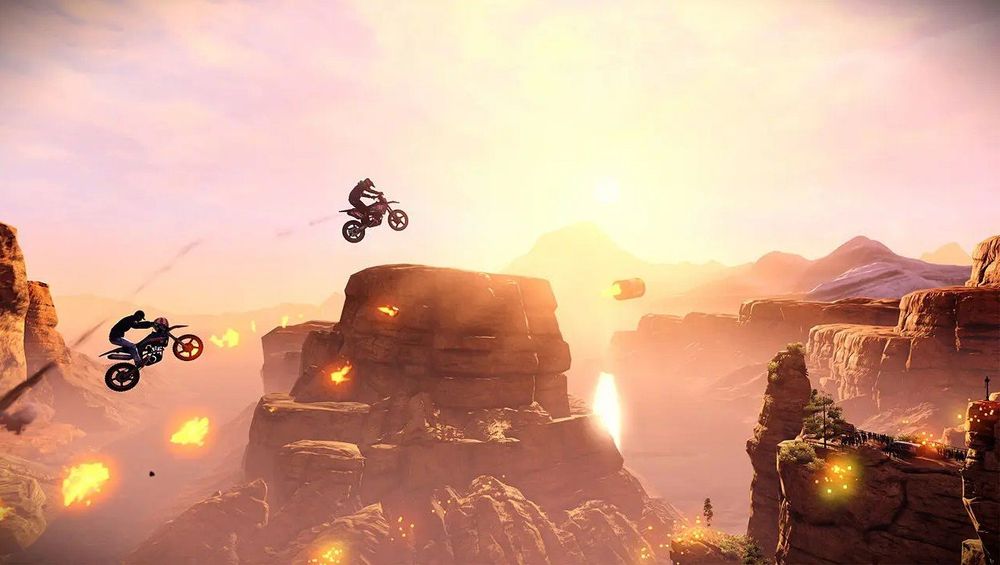 Trials Rising Friss Staub fahre überall auf der Welt XB One (Gebraucht ...