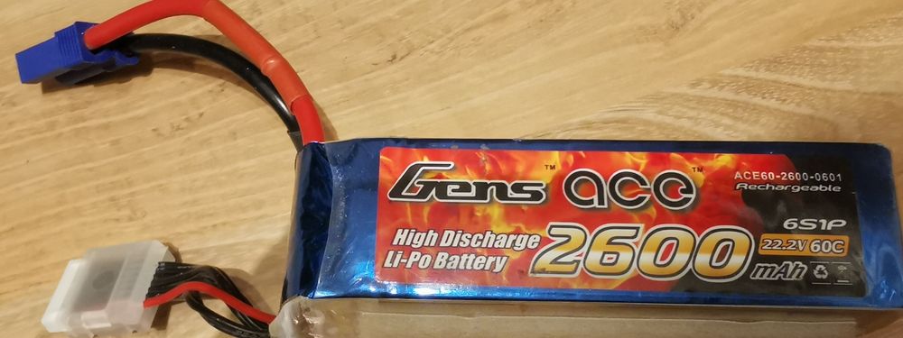 Batterie LiPo Gens Ace 2600mAh 6S 60C | Kaufen auf Ricardo