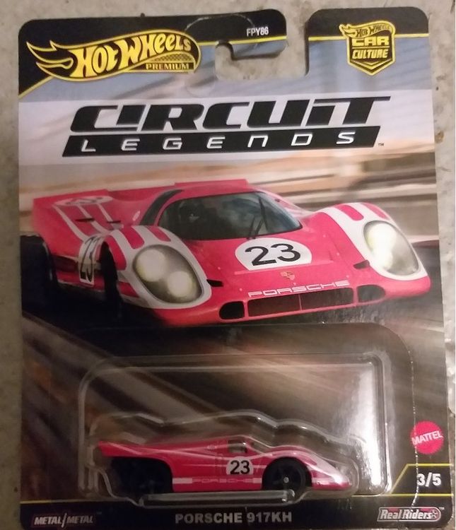 Hot Wheels Premium Circuit Legends Porsche 917 KH (Neu und originalverpackt) in Brugg AG für CHF ...