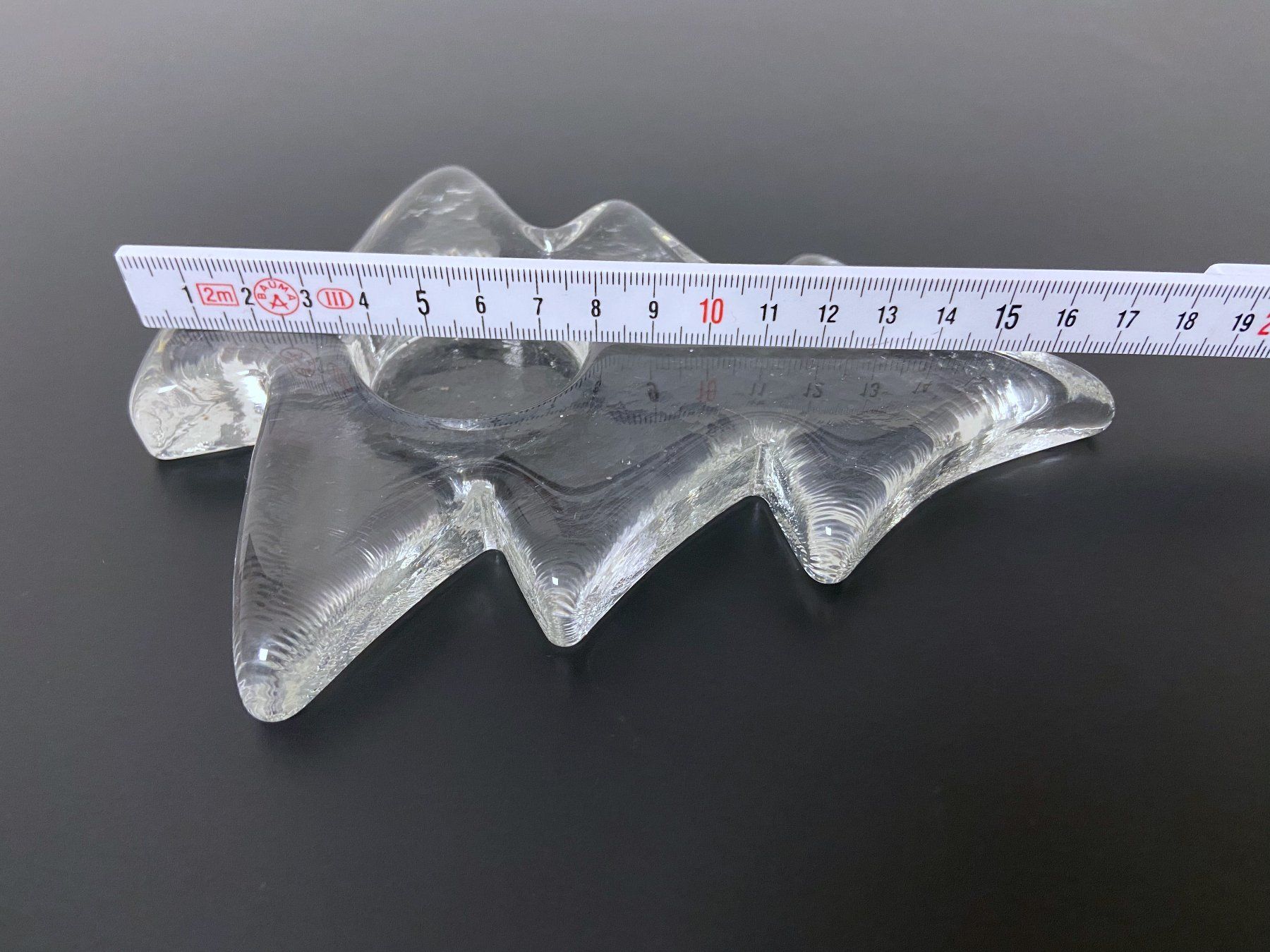 Grosser Tannenbaum Glas Teelicht 17 cm, Glasi Hergiswil (Gebraucht) in ...