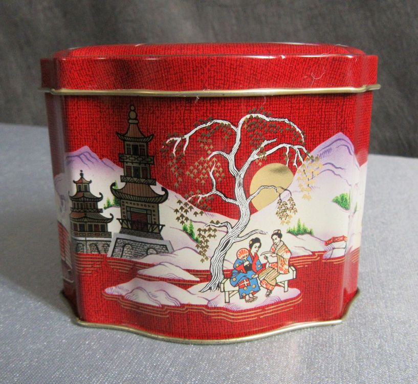 Kleine Blechdose - Teedose - mit China Motiven - ab CHF 1.00 (Gebraucht ...