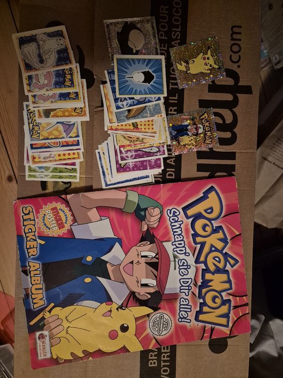 Pokemon Merlin Sticker Album (Gebraucht) in Subingen für CHF 40 – mit ...