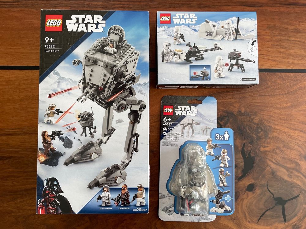 Lego Star Wars 75322 , 75320 , 40557 Hoth Starter Pack | Kaufen auf Ricardo