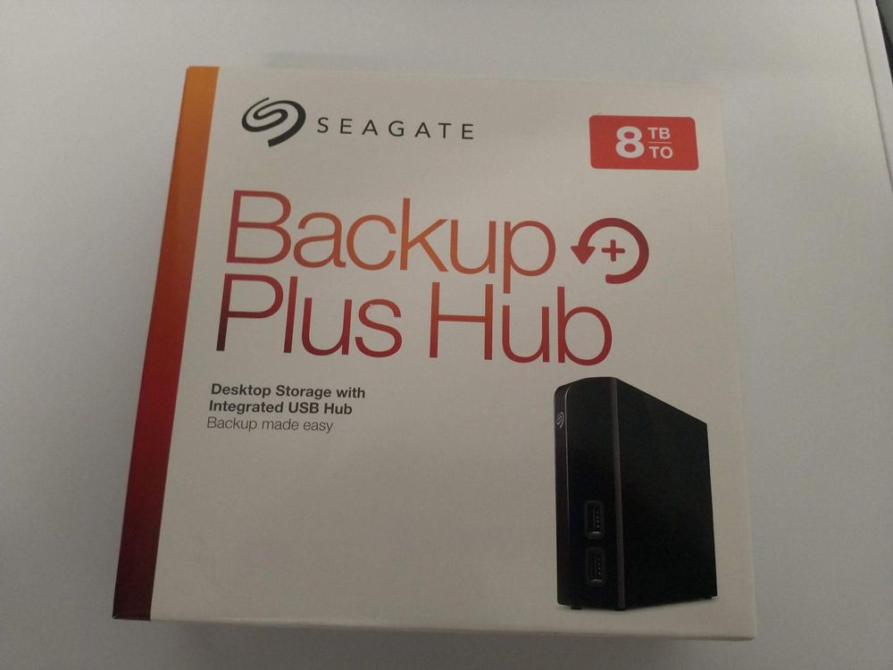 Seagate Backup Plus Hub 8TB HDD ab 1.- (Gebraucht) in Lugaggia für CHF ...