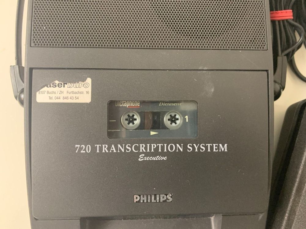 Philips 720 Transcription System gebr. (Gebraucht) in Niederhasli für ...