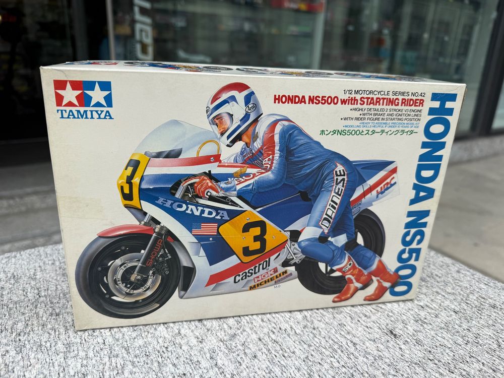 Rare Tamiya 1:12 Honda NS500 Spencer 14042 (Nuovo (secondo la ...