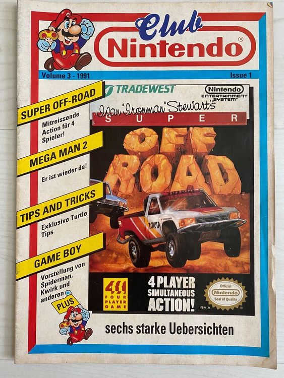 Nintendo Club Ausgabe 1- 1991 | Kaufen auf Ricardo