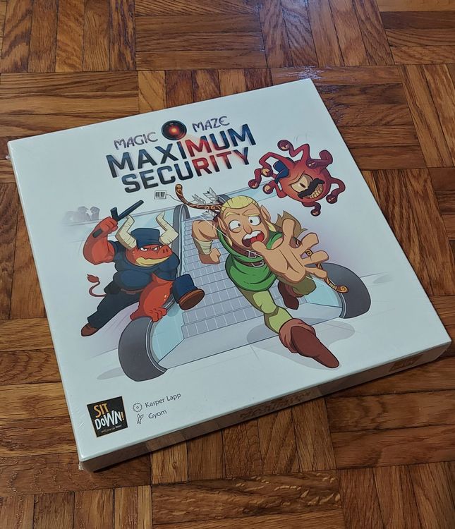 MAGIC MAZE Extension MAXIMUM SECURITY (Brettspiel / jeu) (Neu und ...