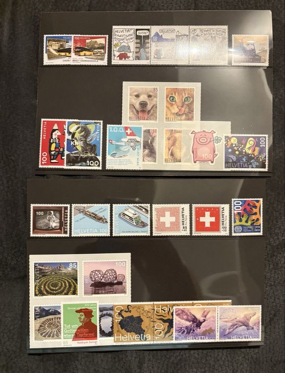 Collection de timbres neuf sans affranchissement (Neuf avec emballage d ...
