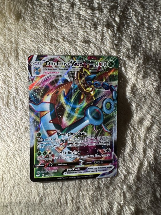 dhelmise Vmax 010/072 carte Pokémon (Neu (gemäss Beschreibung)) in ...