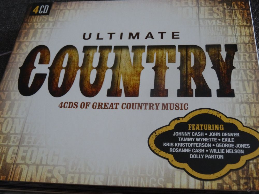 Ultimate Country - 4 CDs of Great country Music CD (Gebraucht) in Olten ...