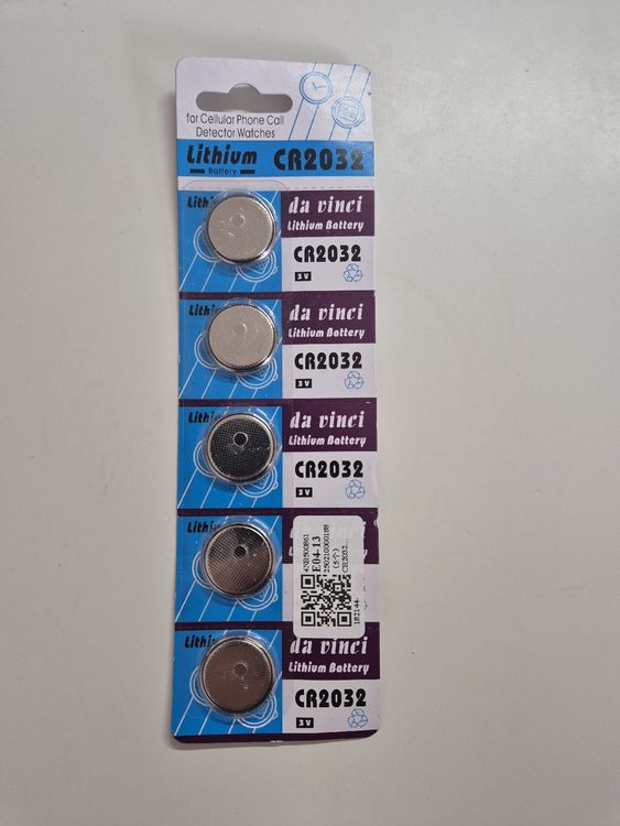5x Lithium Battery CR2032 New (Neu und originalverpackt) in Adliswil für CHF 3.5 – mit Lieferung ...