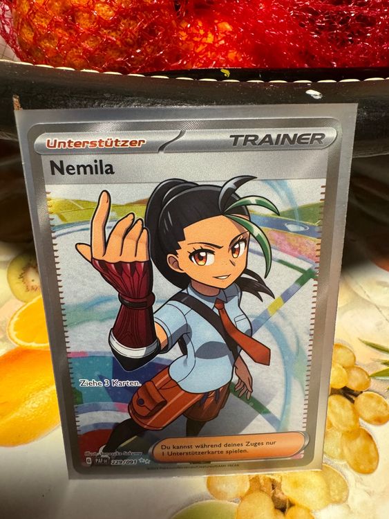 Pokémon Nemila Trainerkarte - Paldeas Schicksale | Kaufen auf Ricardo